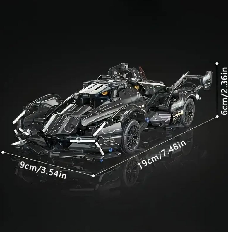 Car Building Set 1291 pcs- A Collector's Dream (Neu und ...