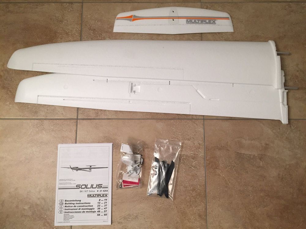 Multiplex Solius inkl. Ersatzteile (Gebraucht) in Rümlang für CHF 145 ...