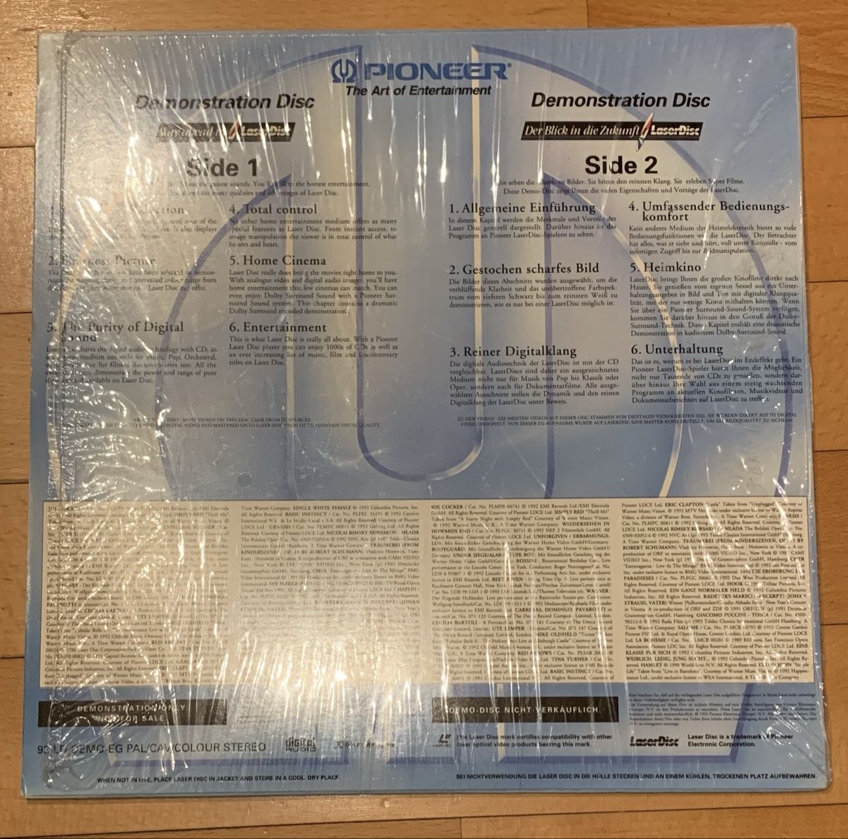 Pioneer Laserdisc - Seltenes Sammlerstück aus den 90ern! (Gebraucht) in ...