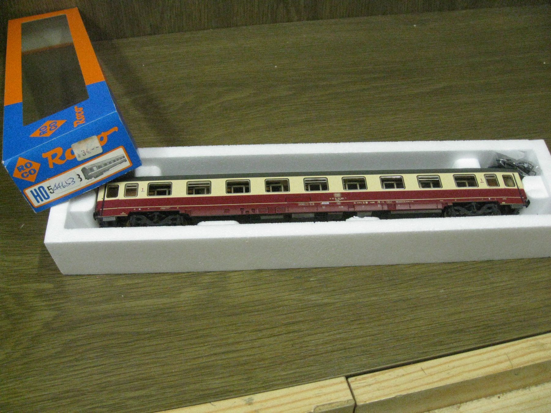 ROCO 44653 DB Avmz 207 Eurofima "TEE" (Neu und originalverpackt) in ...