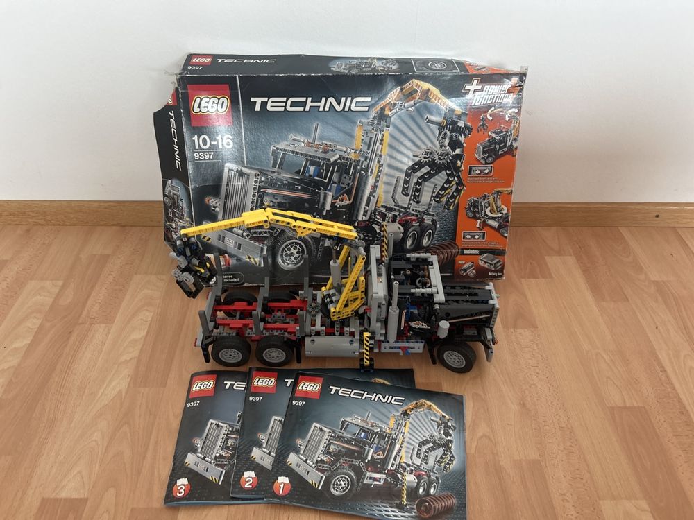 Lego Technic 9397 Forstmaschine mit OVP & Anleitung (Gebraucht) in ...