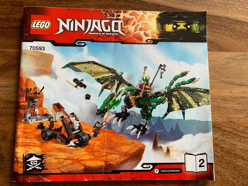 Lloyd‘s grüner Drache von Ninjago, 70593 | Kaufen auf Ricardo