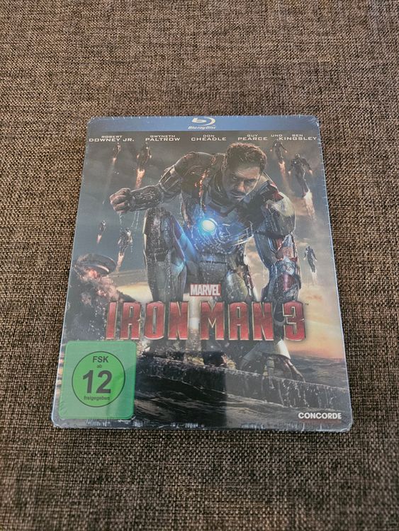 Marvel Iron Man 3 - BluRay Steelbook NEU | Kaufen auf Ricardo