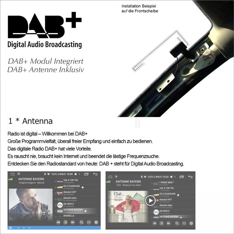 DAB+ Autoradio Jeep grand Cherokee Patriot Compass Carplay (Neuf avec emballage d'origine) à ...