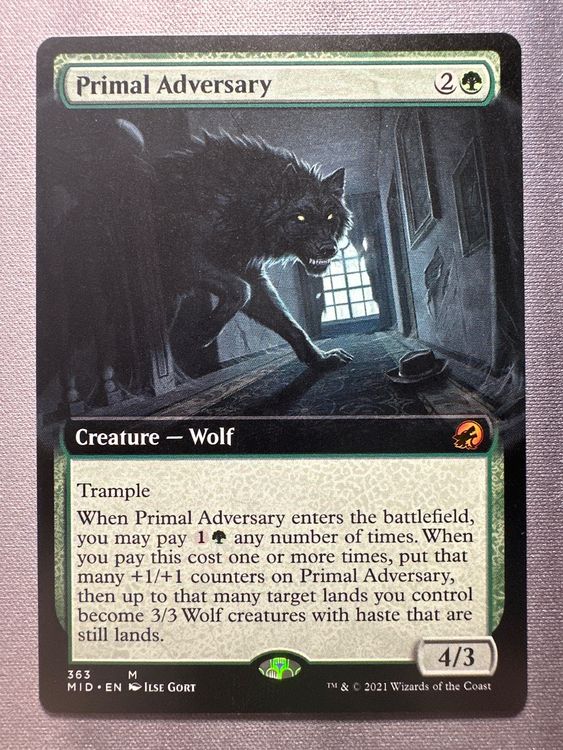 Primal Adversary Variant 363 Midnight Hunt | Kaufen auf Ricardo