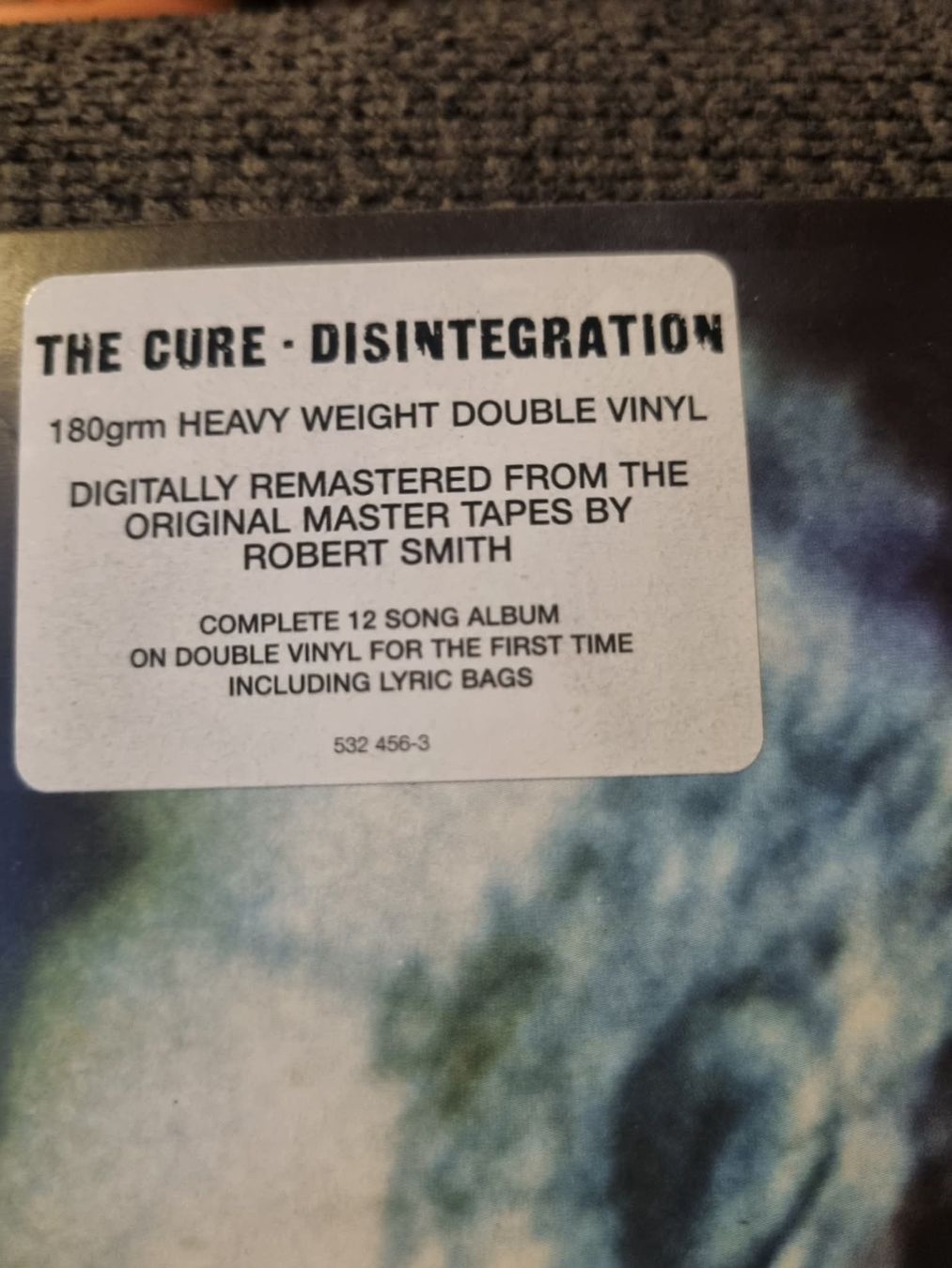 The Cure – Disintegration/Reissue, Remastered, 180g (Neu (gemäss ...