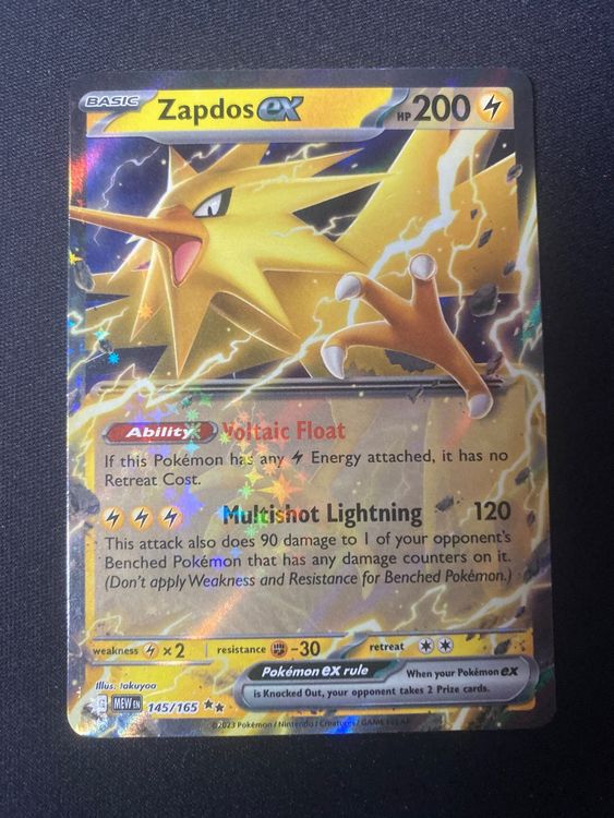 Zapdos ex 145/165 - MEW 151 - EN - ab CHF 1.- (Neu (gemäss Beschreibung ...