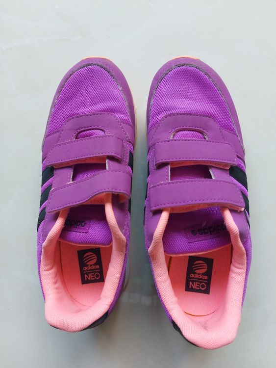adidas sneakers, purple, size 34 | Kaufen auf Ricardo