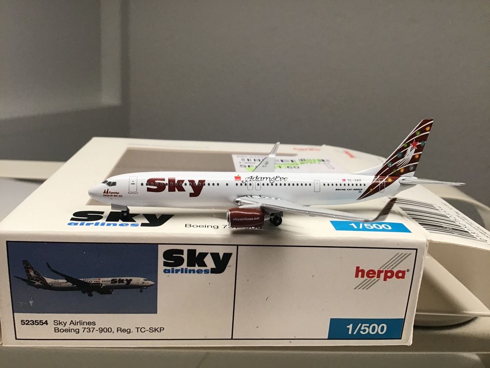Sky Airlines Boeing 737 Modell 1:500 | Kaufen auf Ricardo