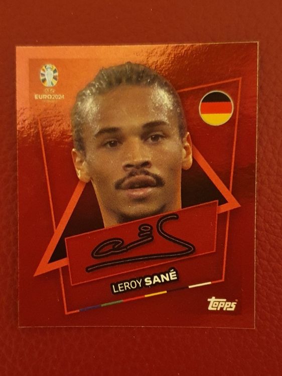Topps UEFA Euro 2024 Sticker GER SP LEROY SANÉ | Kaufen auf Ricardo