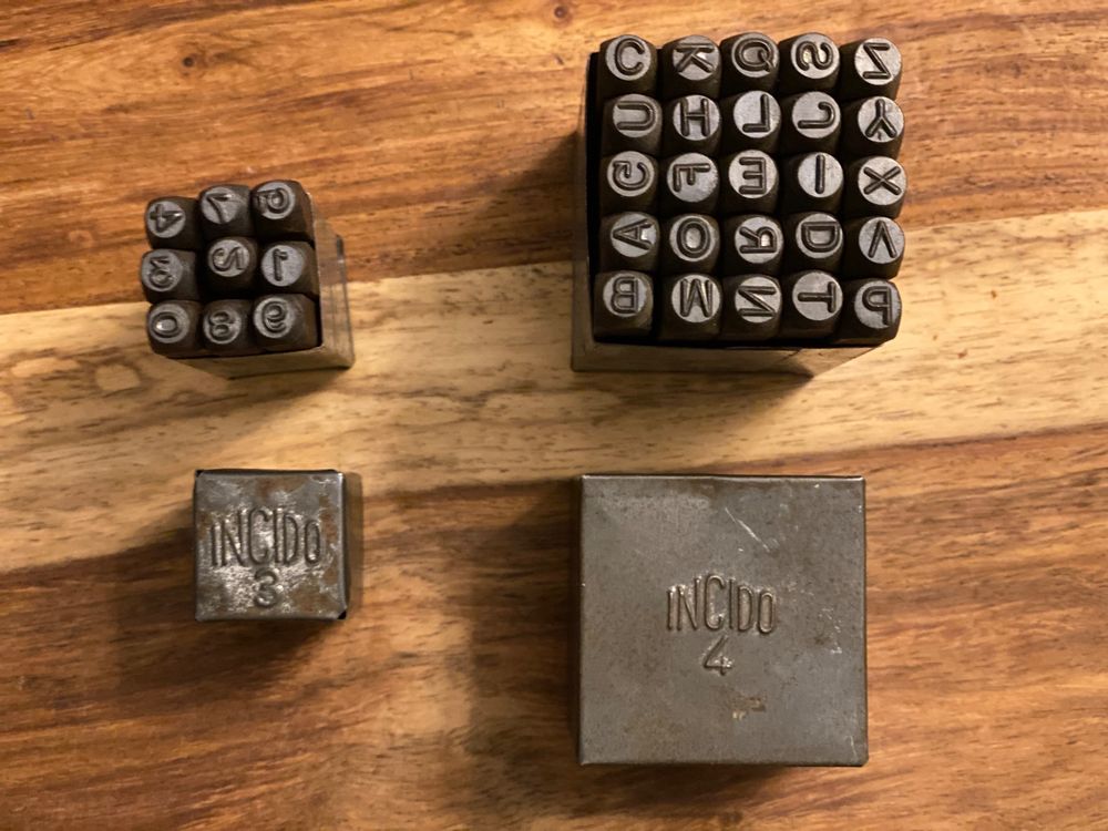 INCIDO Buchstaben und Zahlen Stanzen (Gebraucht) in Thörishaus für CHF ...