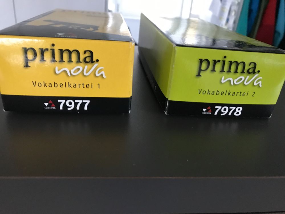 Prima Nova Latein Vokabelkartei 1 + 2 | Kaufen auf Ricardo