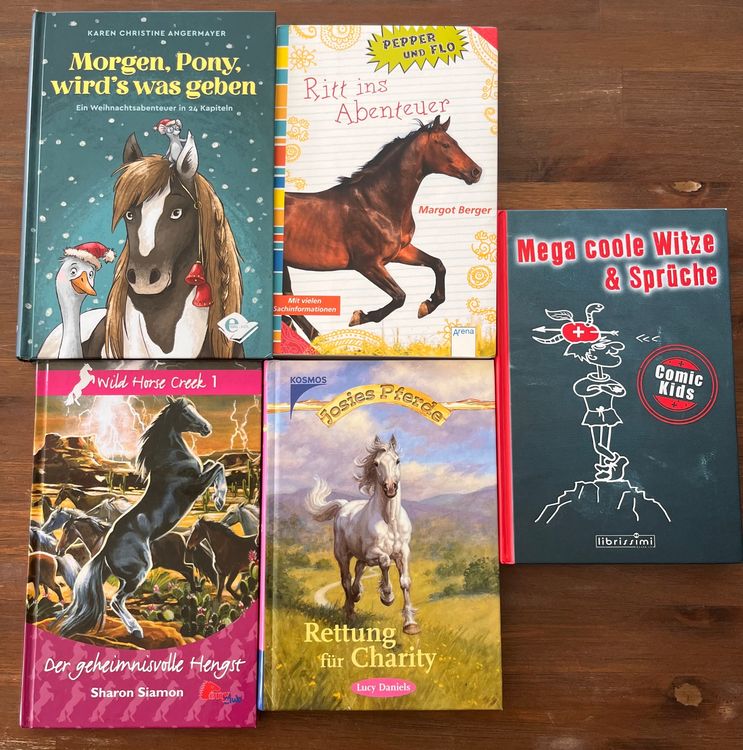 4 Pferdebücher + coole Sprüche Buch | Kaufen auf Ricardo
