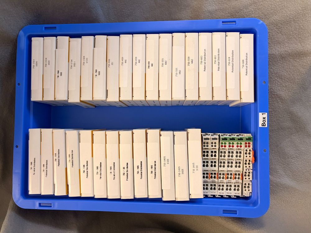 Wago 750 Module: Diverse Module im Set, Box 1 (Neu (gemäss Beschreibung ...