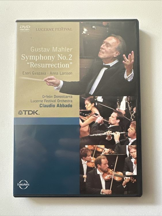 Mahler: Symphonie Nr. 2 "Auferstehung" DVD Abbado TDK (Gebraucht) in Zofingen für CHF 6 – mit ...