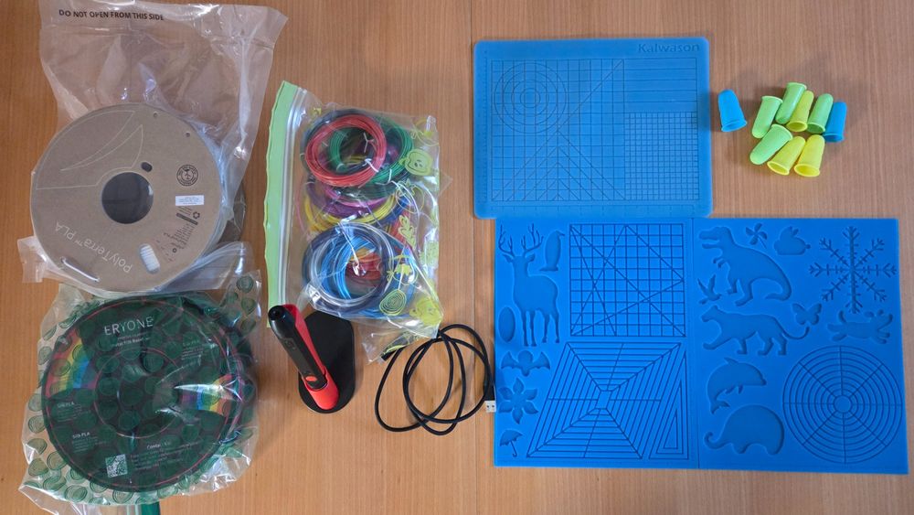 3D Pen Polaroid mit Filament,Fingerschütz und Div. Vorlagen (Gebraucht ...