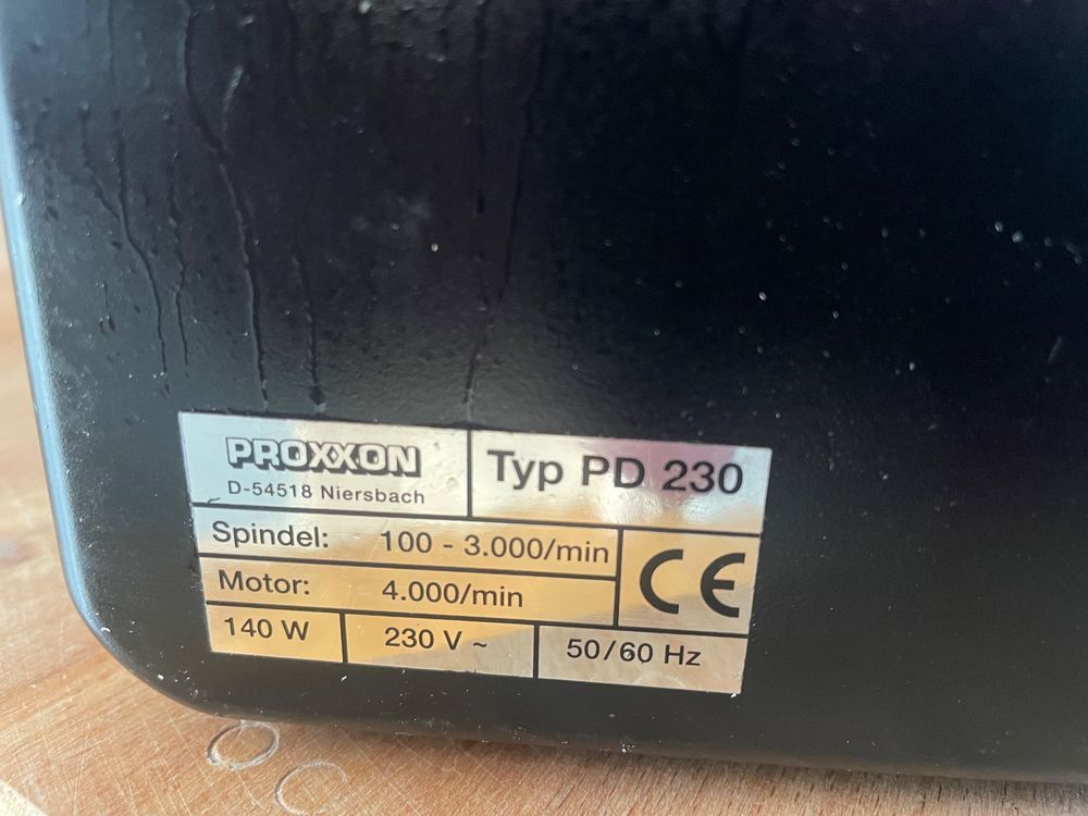 Proxxon PD230 Drehbank defekt | Kaufen auf Ricardo