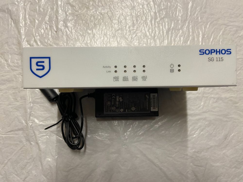 Sophos SG 115 | Firewall | Security | Netzwerk | WAN/LAN (Gebraucht) in ...
