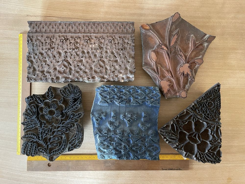 Holzstempel Blockprint alt Texilstempel (Gebraucht) in zürich für CHF ...