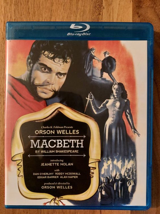 Blu Ray - Macbeth von und mit Orson Welles (1948) (Gebraucht) in Rheinfelden für CHF 7.8 – mit ...
