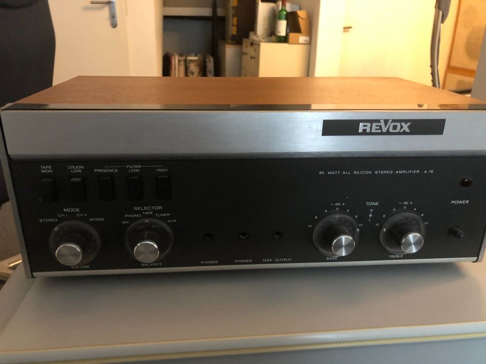Revox Verstärker A78 (Gebraucht) in Obfelden für CHF 105 – mit Lieferung auf Ricardo kaufen