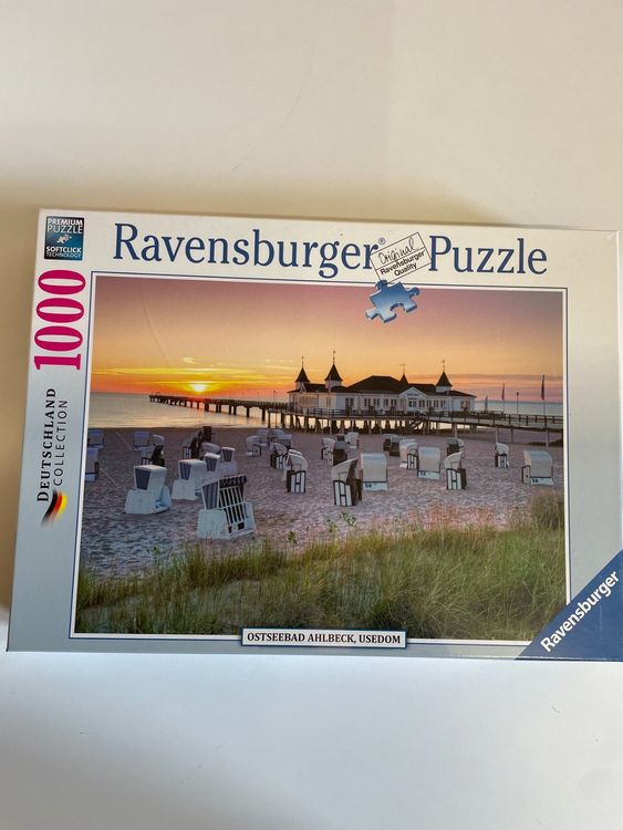 Neu - Ravensburger Puzzle 1000er "Ostseebad" (Neu und originalverpackt) in Brunnen für CHF 7.95 ...