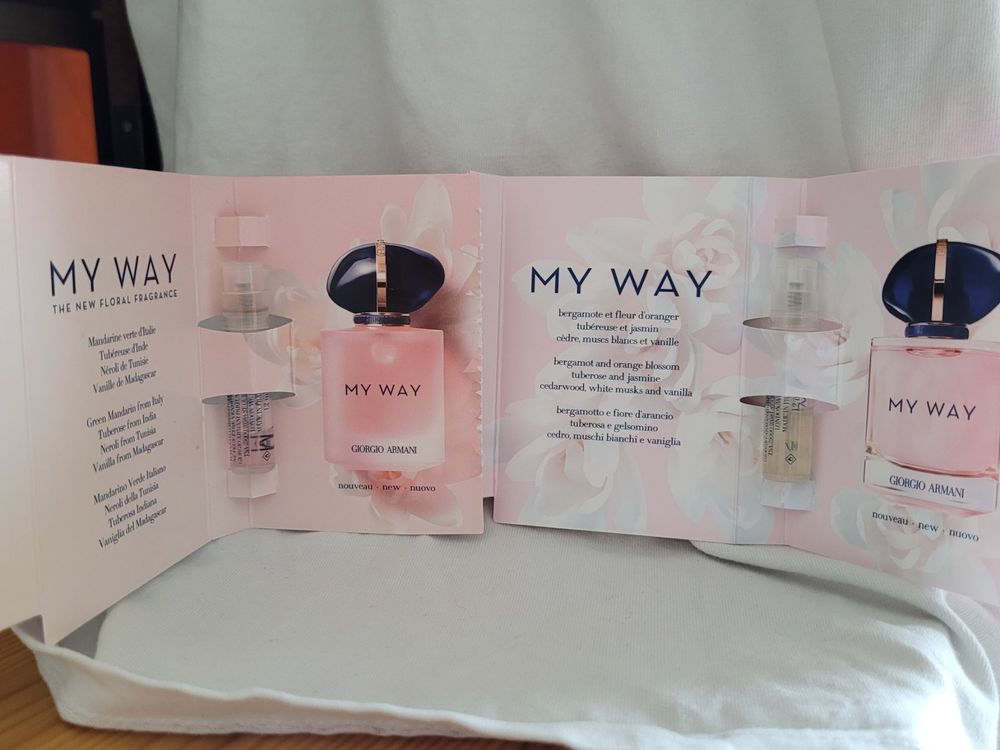 Armani My Way, My Way Floral Proben | Kaufen auf Ricardo