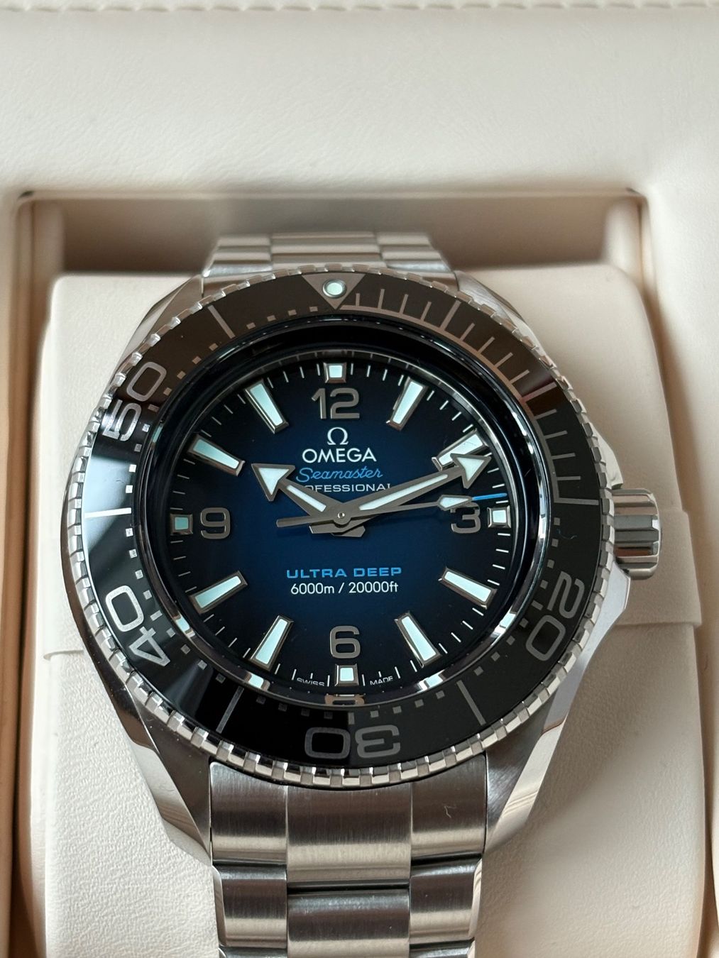 OMEGA Seamaster Planet Ocean Ultra Deep 6000 M Fullset (Gebraucht) in ...