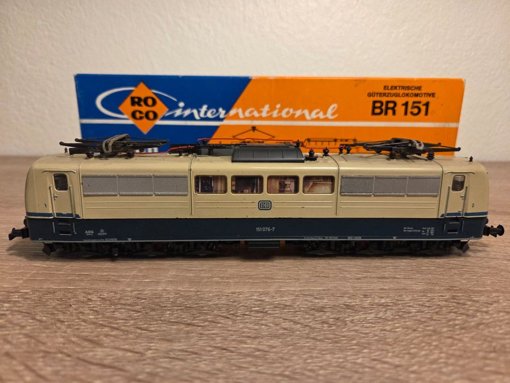 Roco 4132 E-Lok BR 151 DB H0 (Défectueux) à St-Aubin-Sauges pour CHF 39 ...