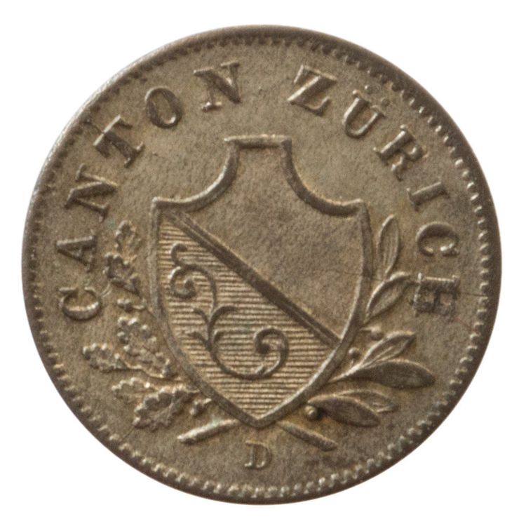 Zürich 1 Rappen 1845 (Gebraucht) in Rotkreuz für CHF 35 – mit Lieferung auf Ricardo kaufen
