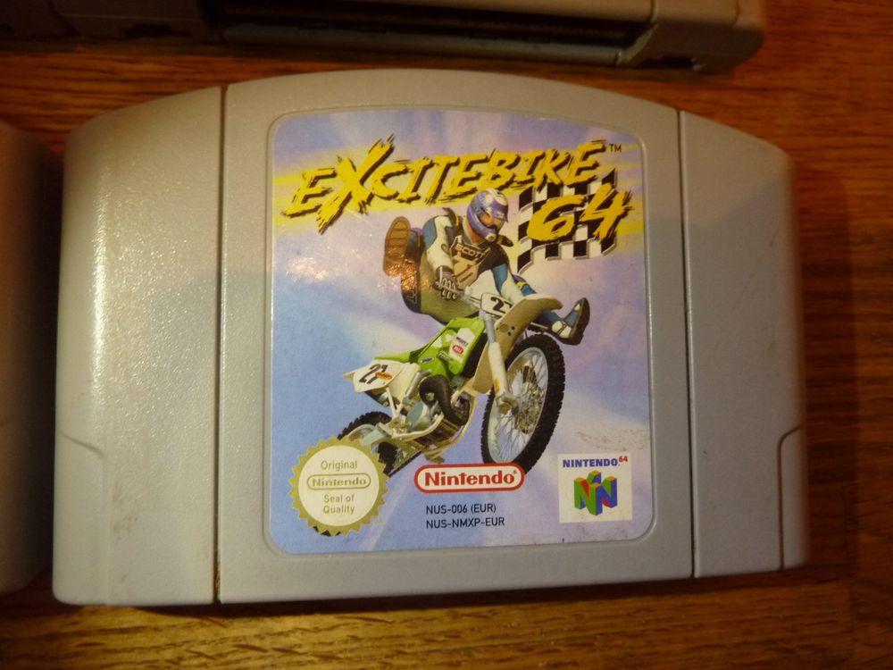 Nintendo 64 5 Spiele von 1990er Mario Kart 64 für N64-Konso (Gebraucht ...