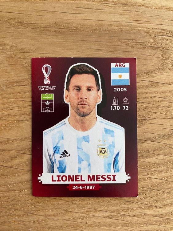 Panini WM 22 Lionel Messi | Kaufen auf Ricardo