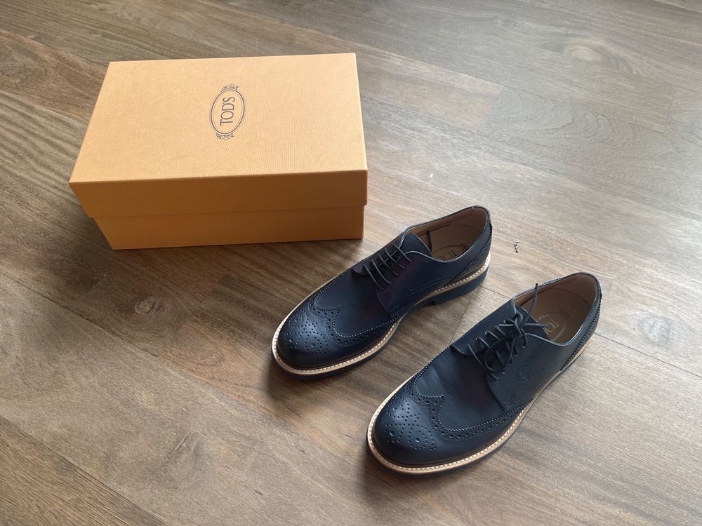 NEU TOD'S Lederschuh - Gr. 42.5 - 43 - NP CHF 750.- | Kaufen auf Ricardo