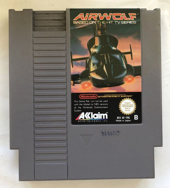 NES - AIRWOLF | Kaufen auf Ricardo