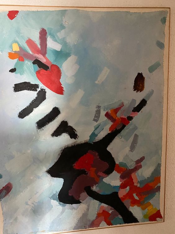 Carla Horat, grosses Bild signiert, datiert, 125 X 100 cm | Kaufen auf ...