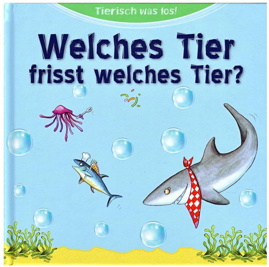 Kinderbuch "Welches Tier frisst welches Tier?" 🦈🐟 NEU (Neu (gemäss ...