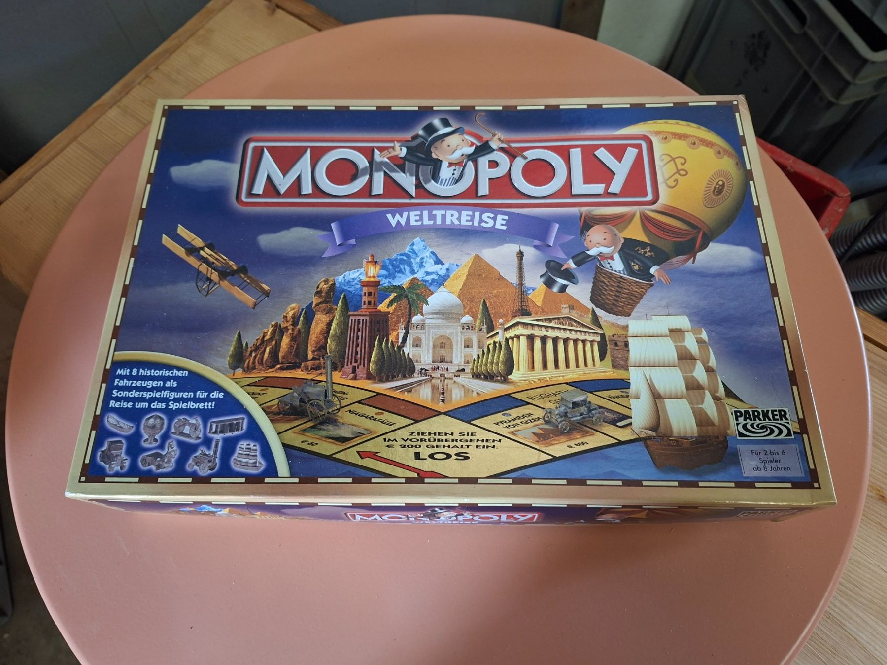 Monopoly Weltreise - Das beliebte Brettspiel für die Fami... (D ...