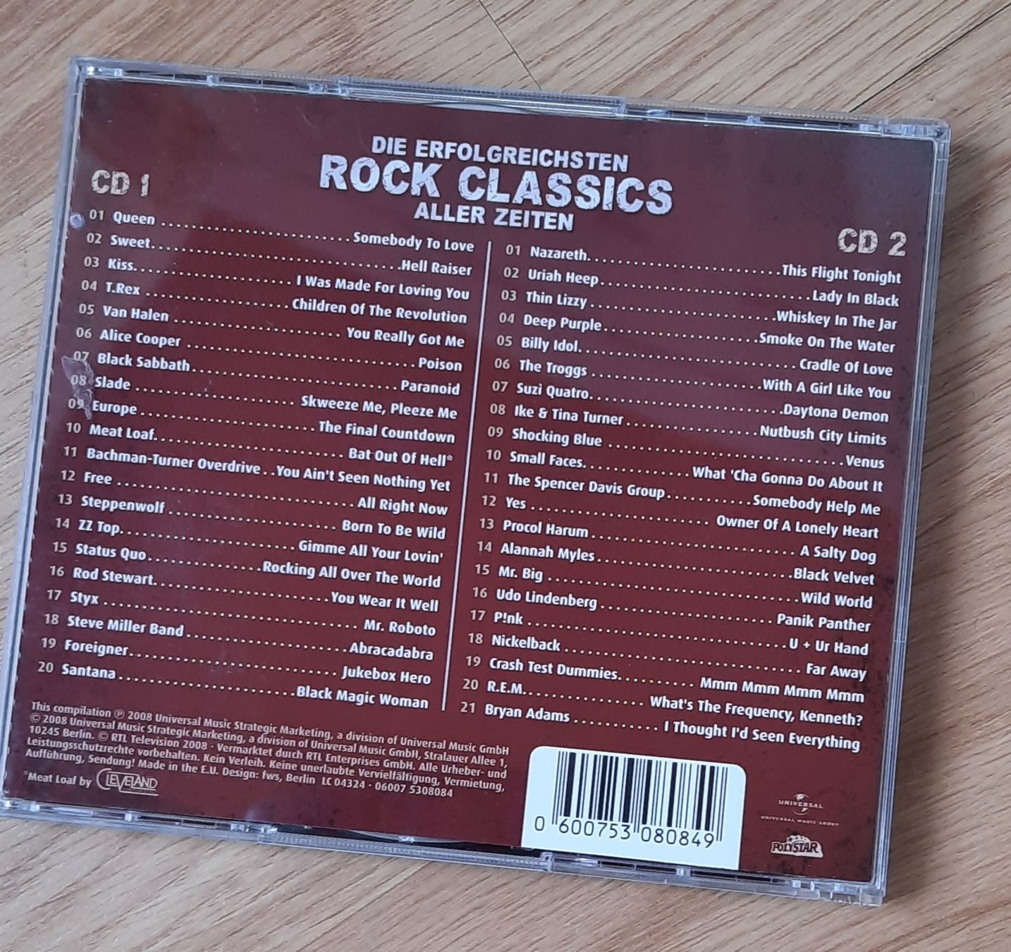 Rock Classics - Die ultimative Chartshow - Doppel CD! (Gebraucht) in ...