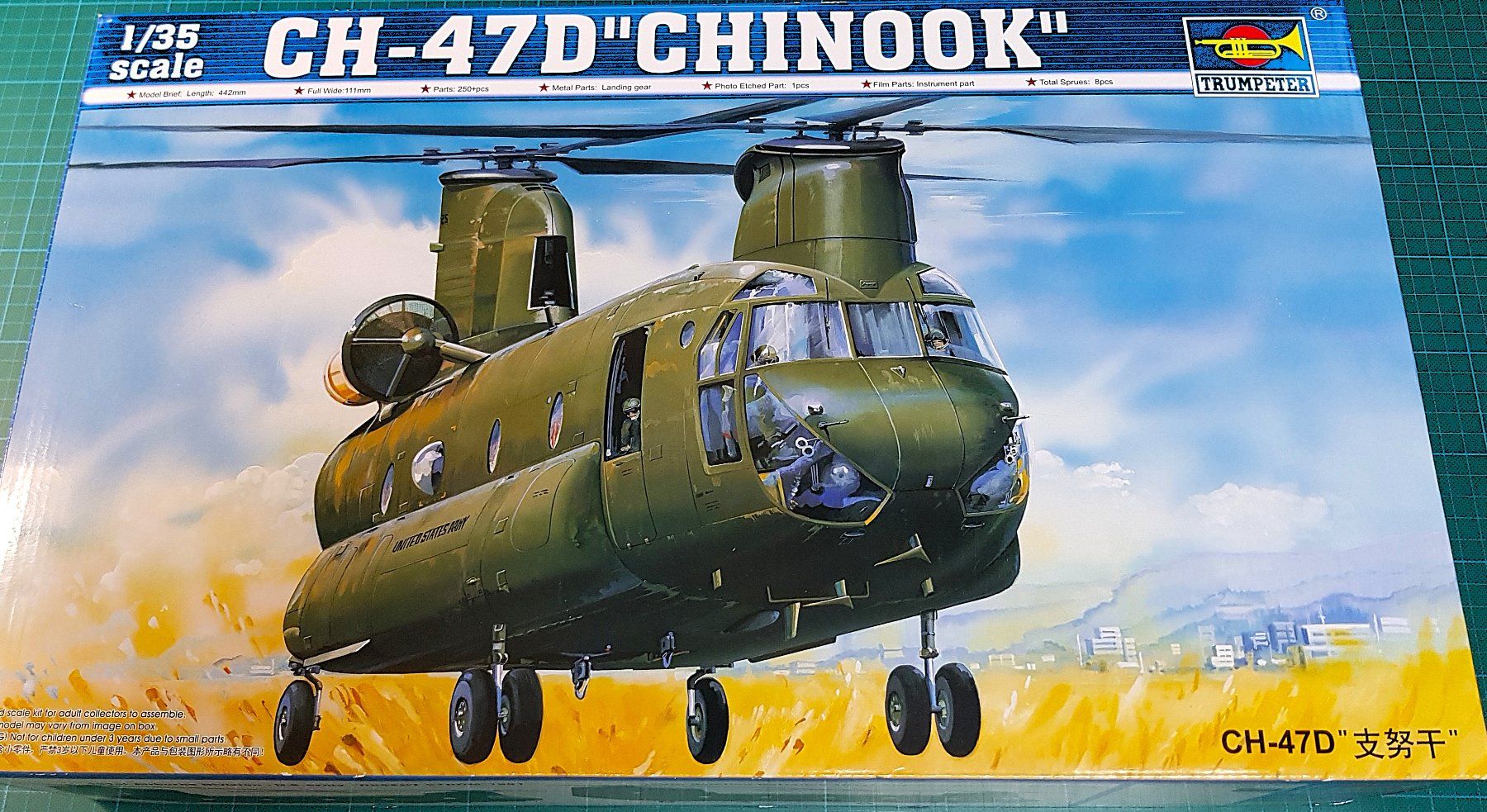 Transporthelicopter BOEING CH-47D "CHINOOK" Trumpeter 1:35 (Neu (gemäss ...