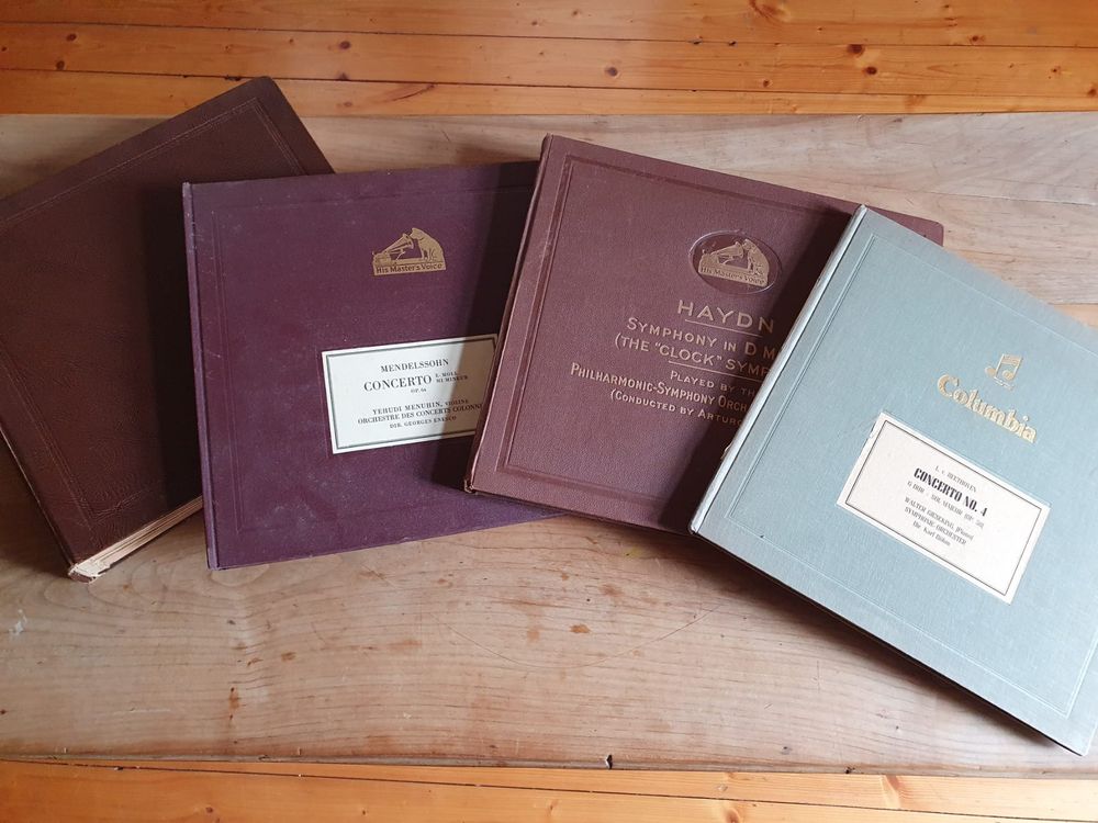 Schellack Platten Beethoven, Haydn, Mendelssohn (Gebraucht) in Chur für ...