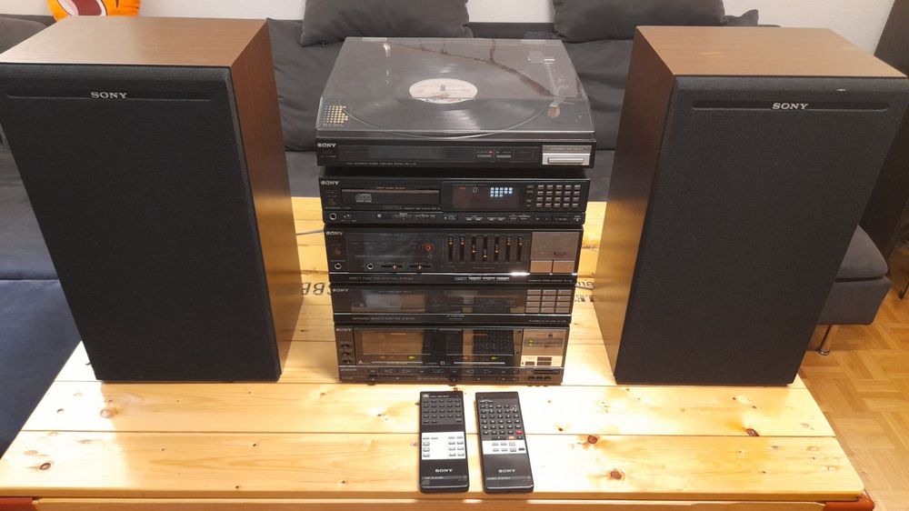 Stereoanlage Sony Modell PSLX70 Mit Plattenspieler | Kaufen auf Ricardo