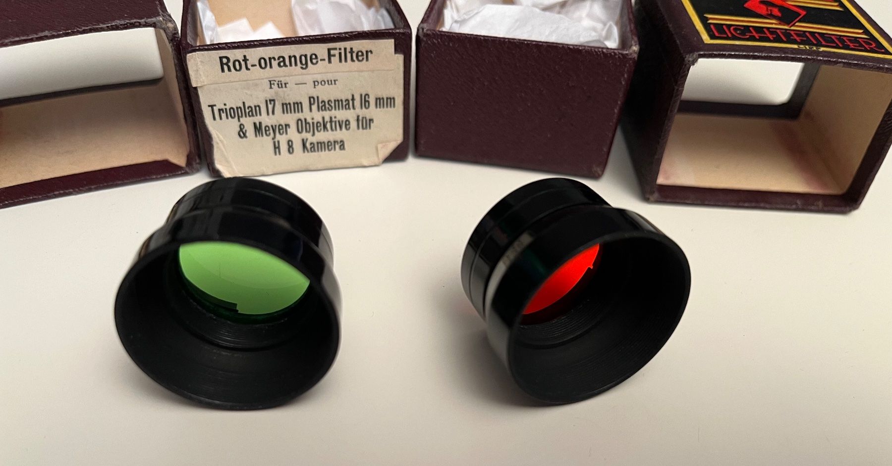Rot-Orange-Filter Trioplan 17 mm Plasmat 16 mm (Gebraucht) in Aarau ...