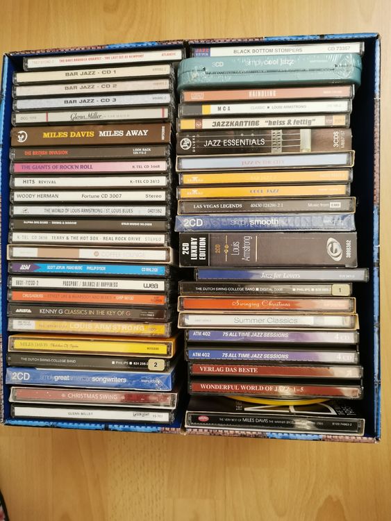50 Jazz CDs (Gebraucht) in Greifensee für CHF 30 – mit Lieferung auf Ricardo kaufen