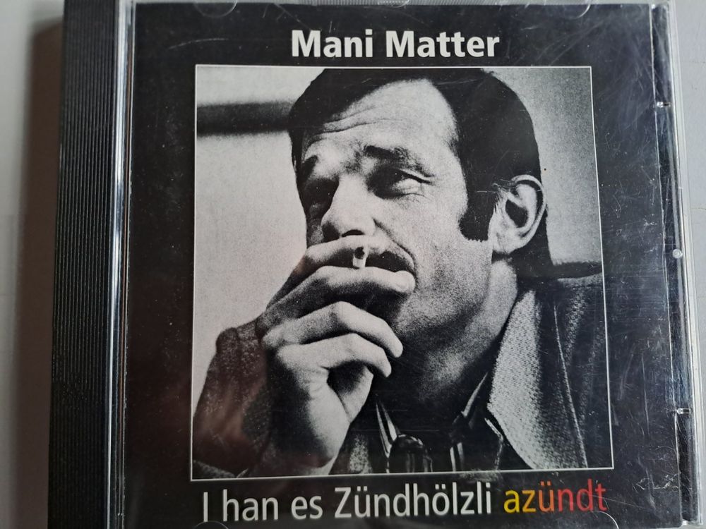 CD Mani Matter i han es Zündhölzli azündt (Gebraucht) in Aarberg für ...