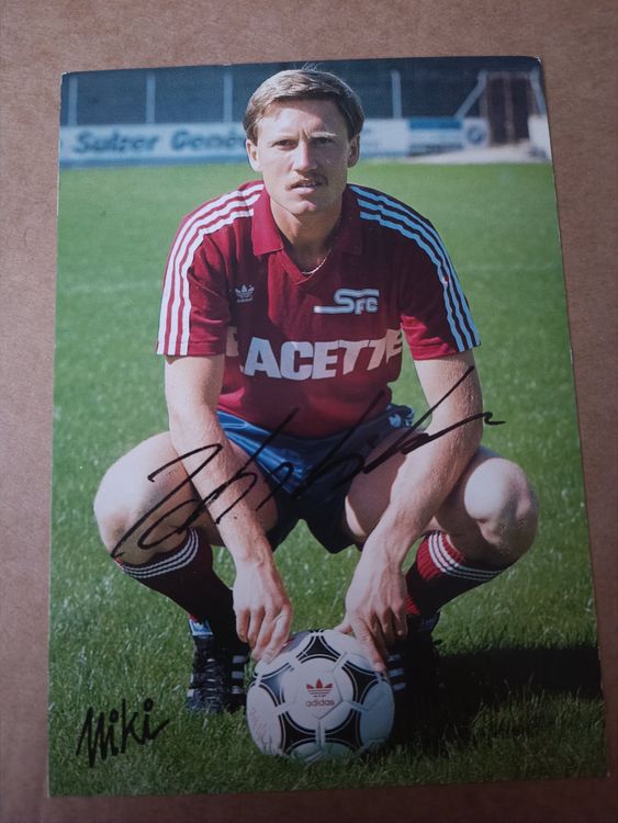 John Eriksen - handsigniert - 2002 verstorben - FC Servette | Kaufen ...