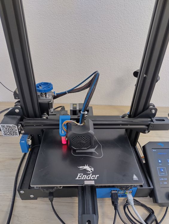 Creality Ender 3 V2 mit Upgrade, WIFI/LAN OctoPrint (Gebraucht) in ...