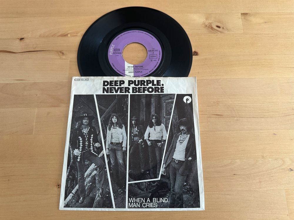 DEEP PURPLE tolle Never before Single 70's Rock Kult Top (Gebraucht) in ...