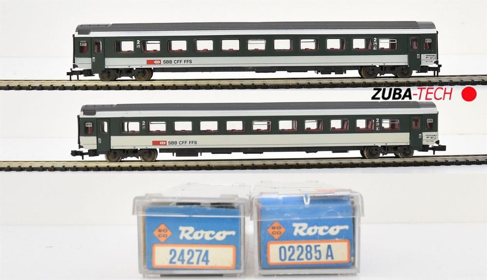 Roco 2x Personenwagen EW IV SBB Spur N (Gebraucht) in St. Gallen für CHF 33.5 – mit Lieferung ...