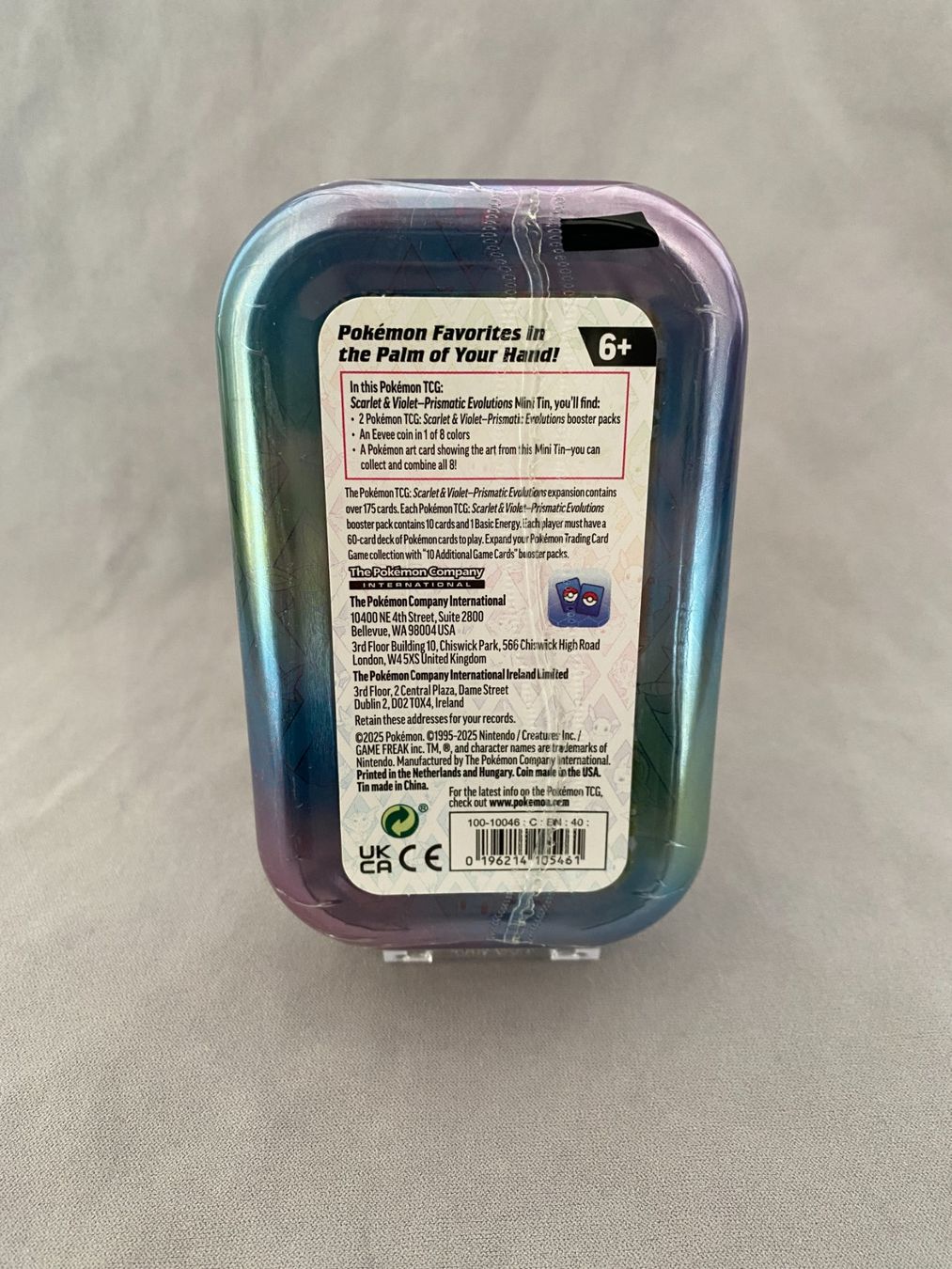 Prismatic Evolutions: Sylveon/Feelinara Mini Tin Pokémon New (Neu und ...