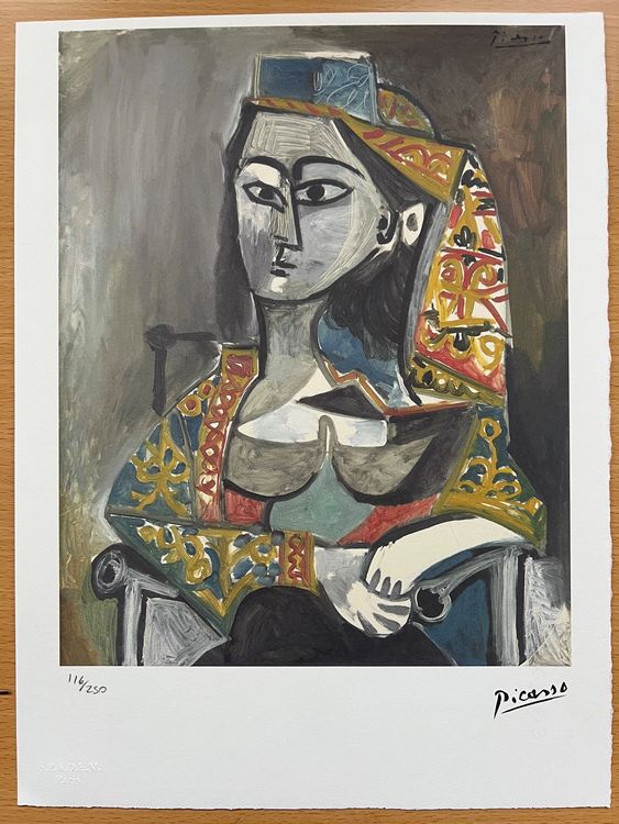 Pablo Picasso « femme au costume turc » 116/250 (Neu (gemäss Beschreibung)) in Basel für CHF 30 ...